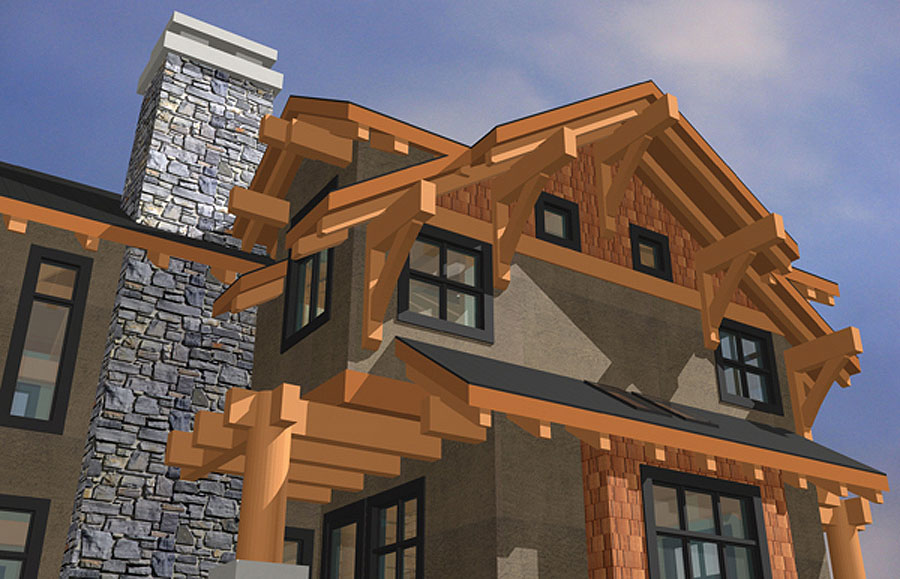 Samuelson Timberframe Design - Swall Meadows, California