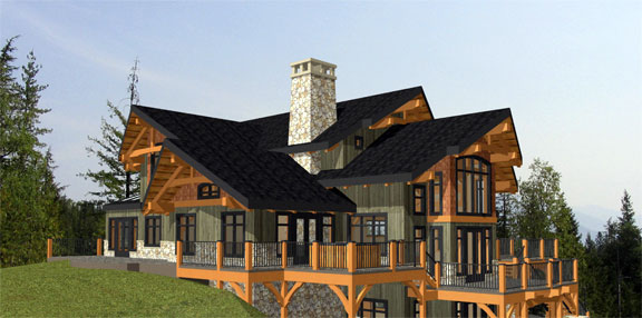 Samuelson Timberframe Design Inc :: Custom Timber Frame Home Design ...