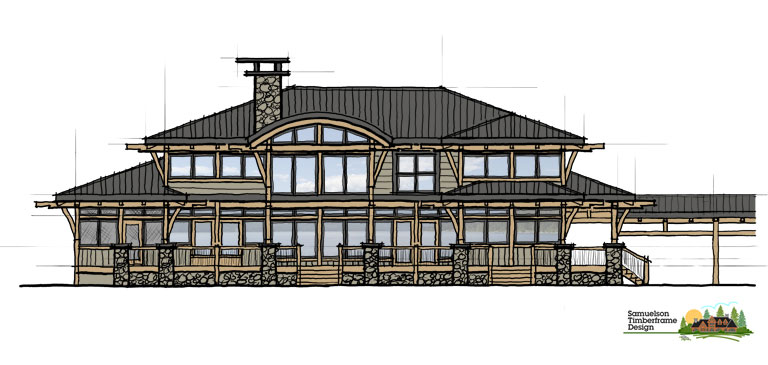 Samuelson Timberframe Design Inc :: Custom Timber Frame Home Design ...