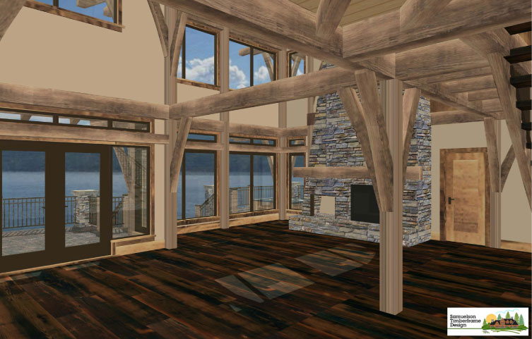Samuelson Timberframe Design Inc :: Custom Timber Frame Home Design ...
