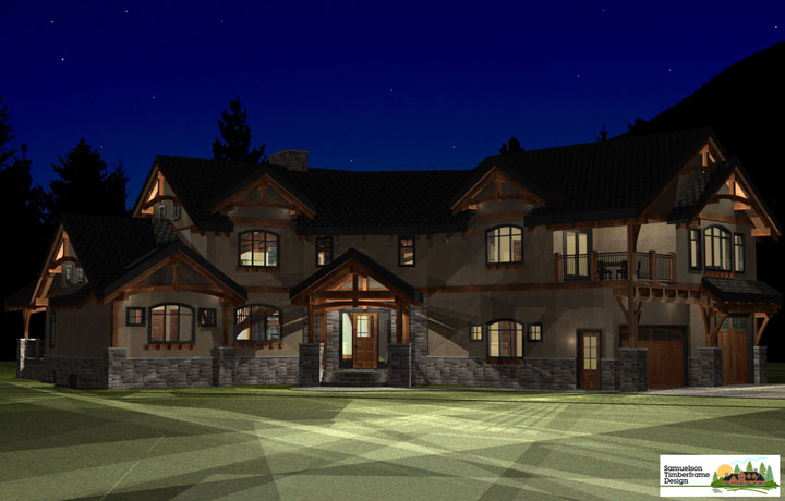 Samuelson Timberframe Design Inc :: Custom Timber Frame Home Design ...