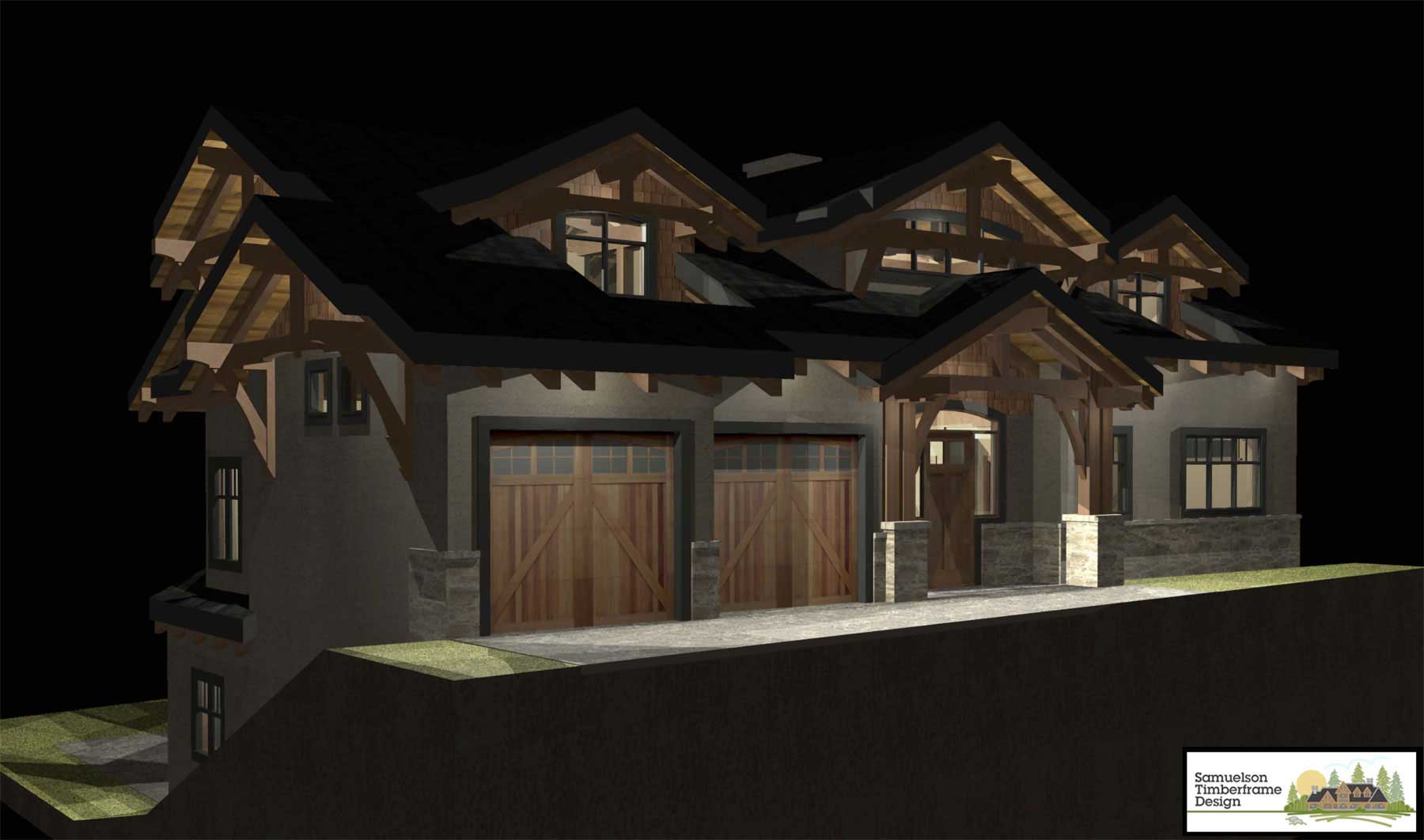 Samuelson Timberframe Design Inc :: Custom Timber Frame Home Design ...