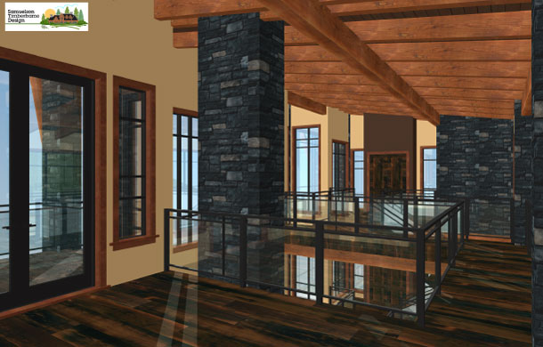 Samuelson Timberframe Design - Shuswap Lake, British Columbia